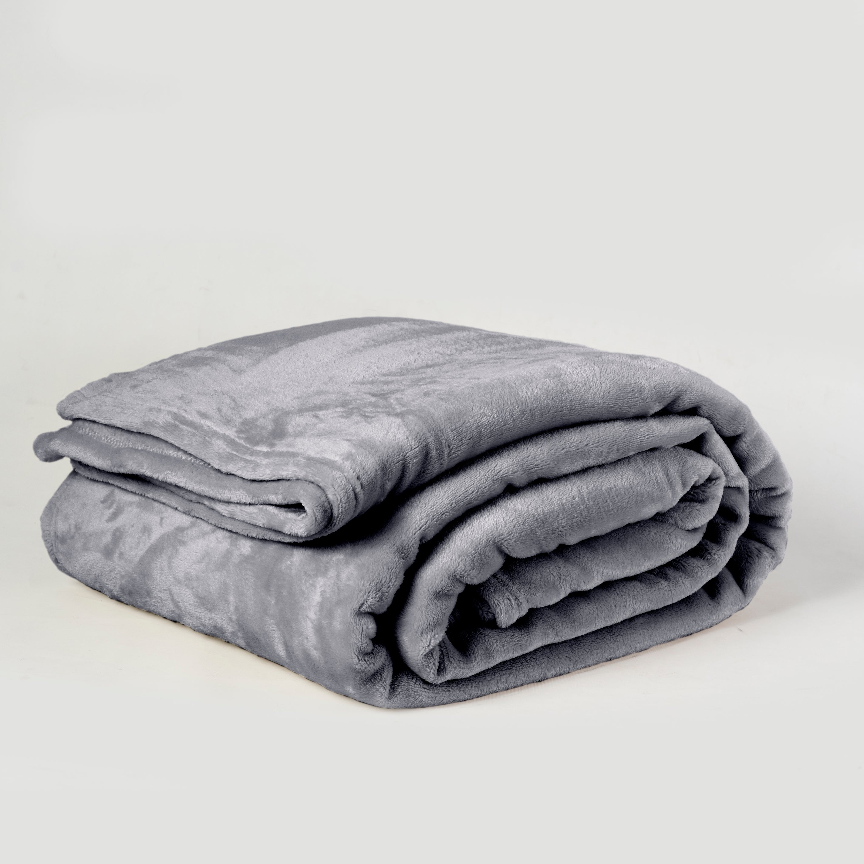 Frazada 2 Plazas Flannel Linea Hotel Gris | Mashini – Mashini Chile